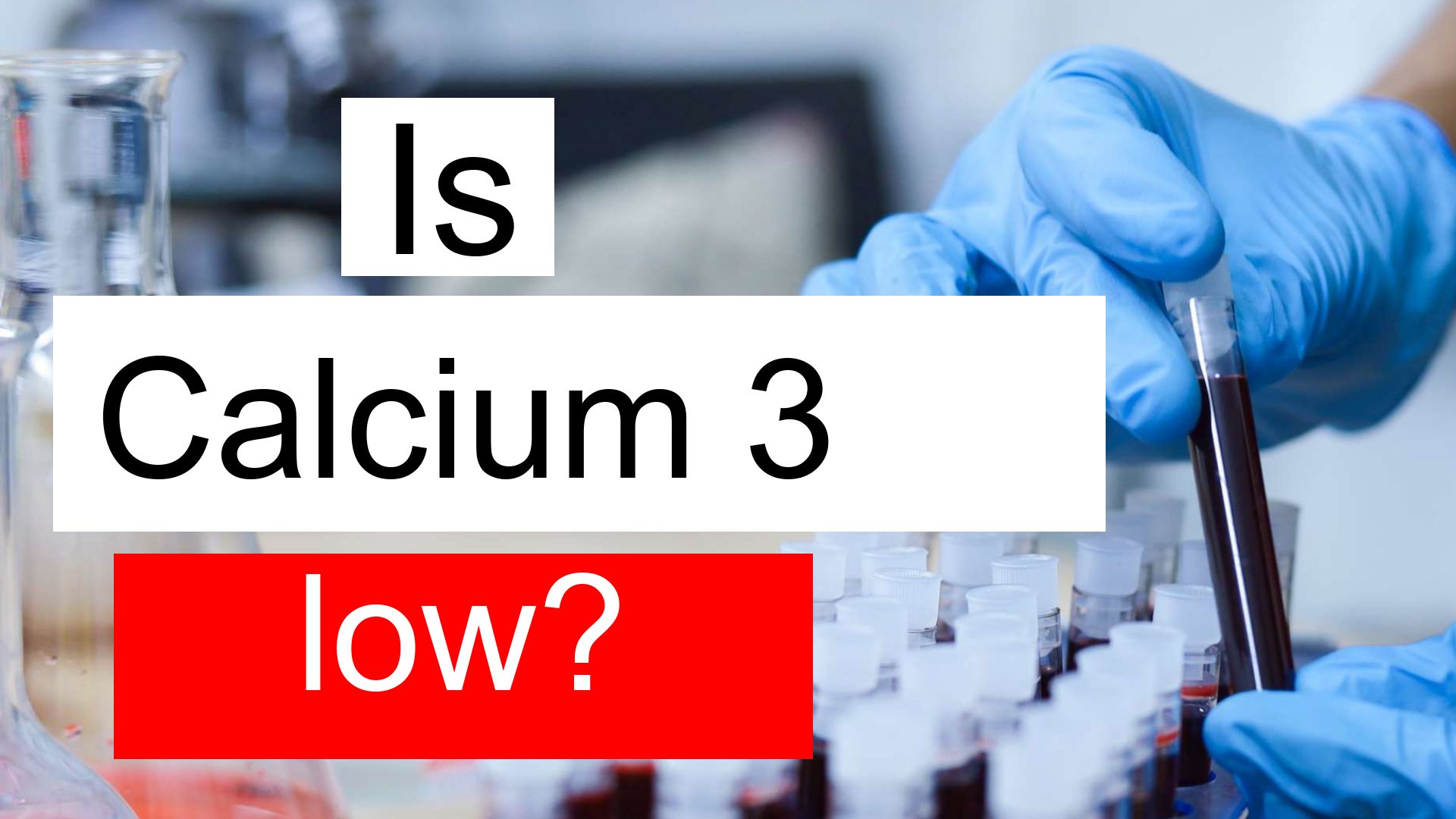 Calcium 3 mg/dL: Symptoms you should not ignore