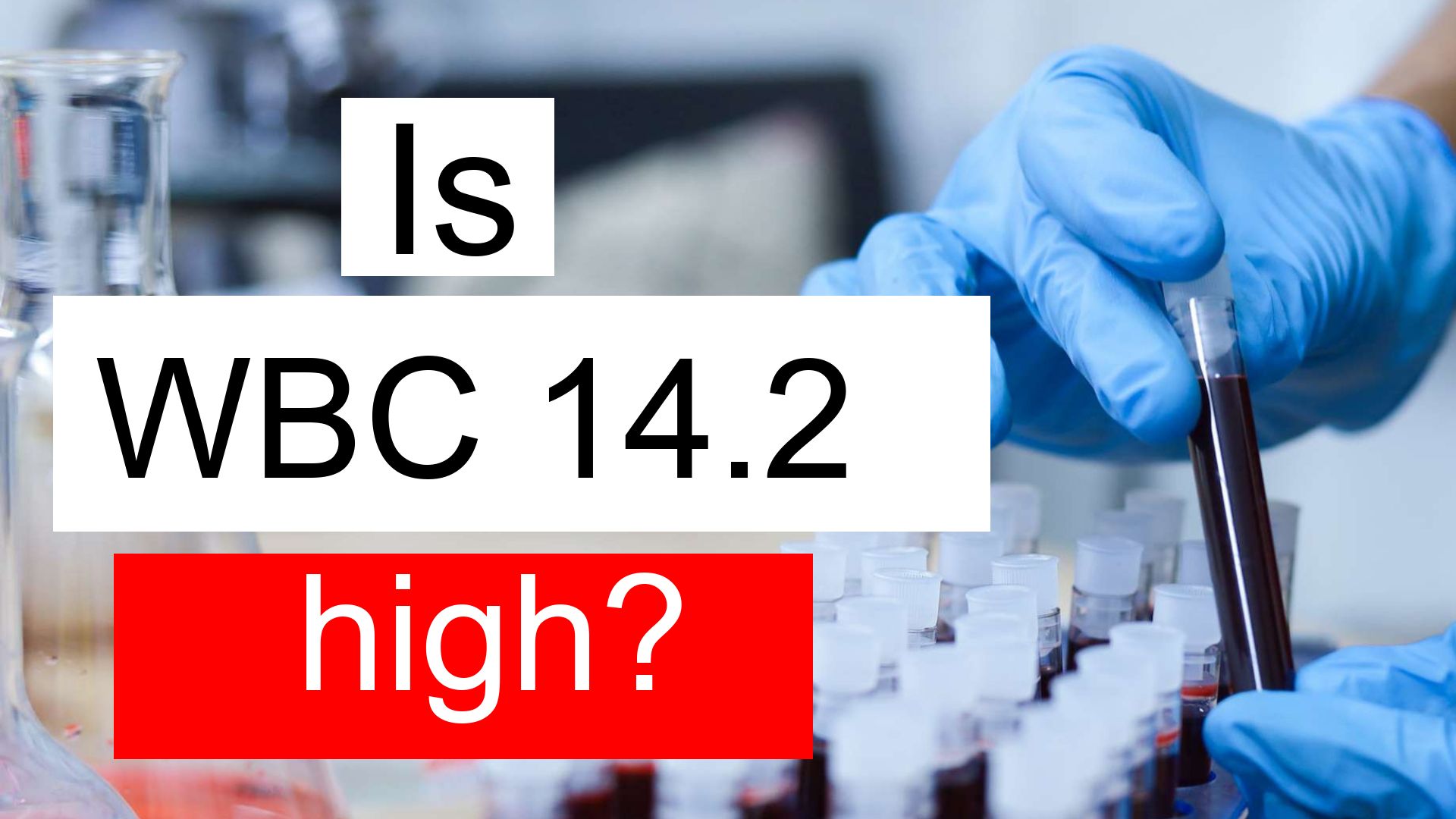Is WBC 14.2 high, normal or dangerous? What does White blood cell count level 14.2 mean?