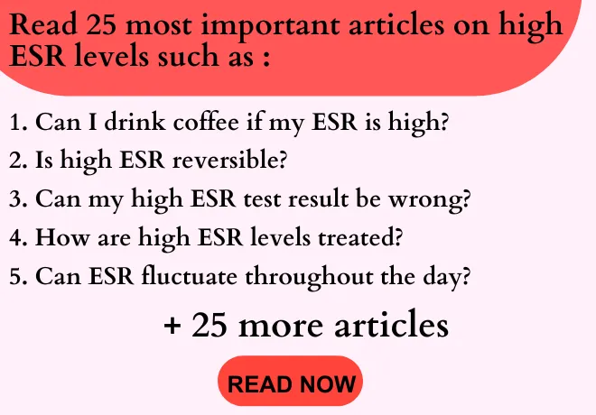 Is ESR 33 high, normal or dangerous? What does ESR level 33 mean?